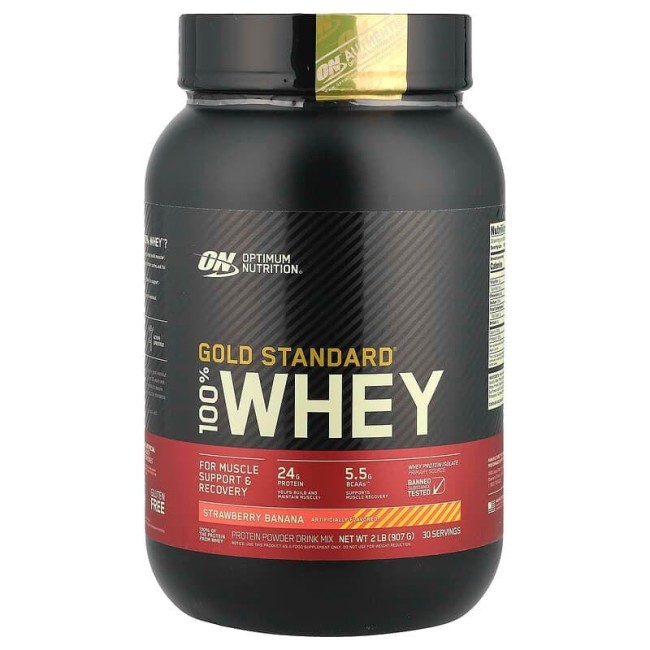 Gold Standart 100% Whey Protein 907g ( - OPTIMUMN NUTRITION